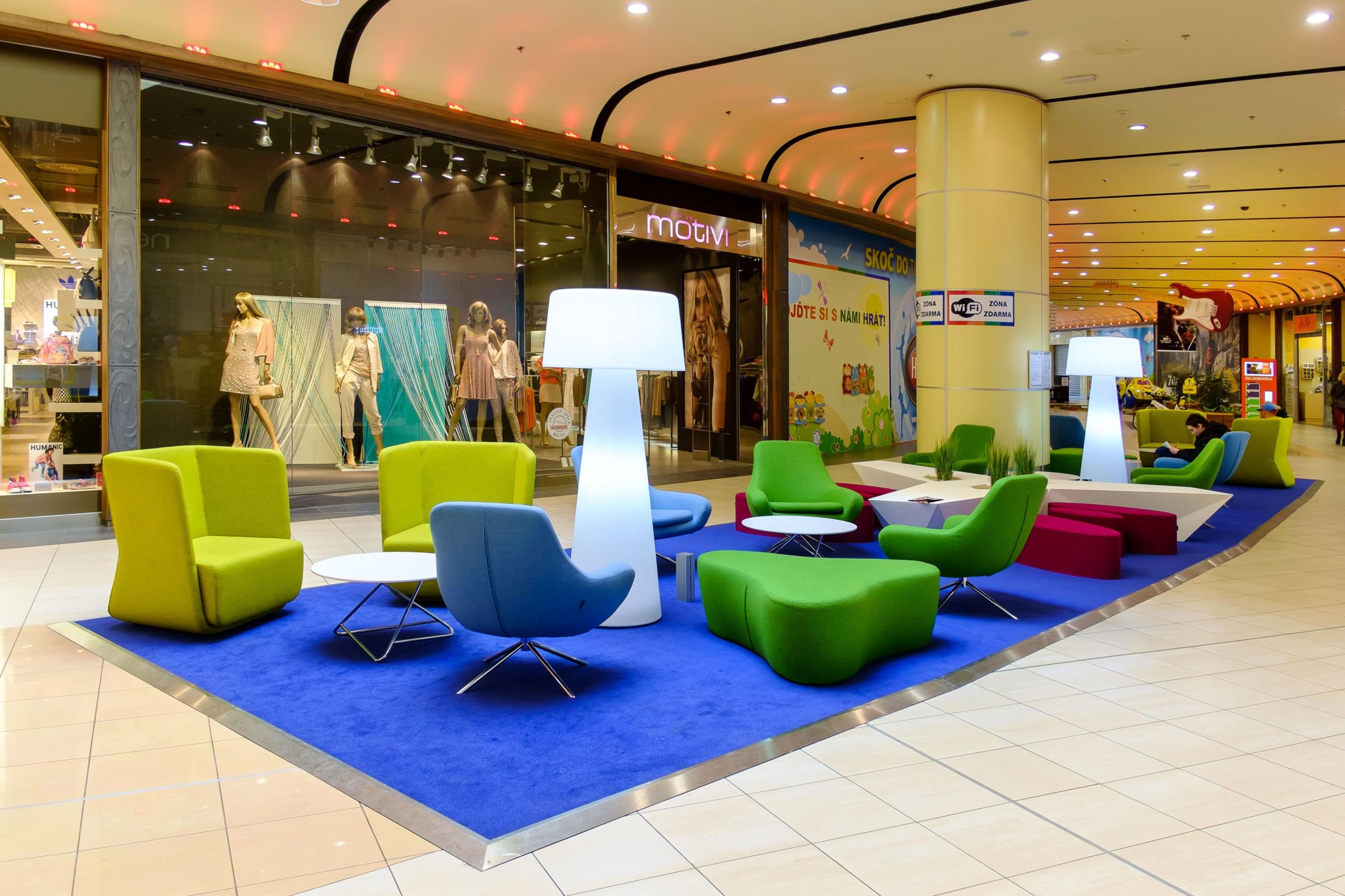 Nové relax zóny v Obchodním Centru Nisa v Liberci | CAPEXUS.cz