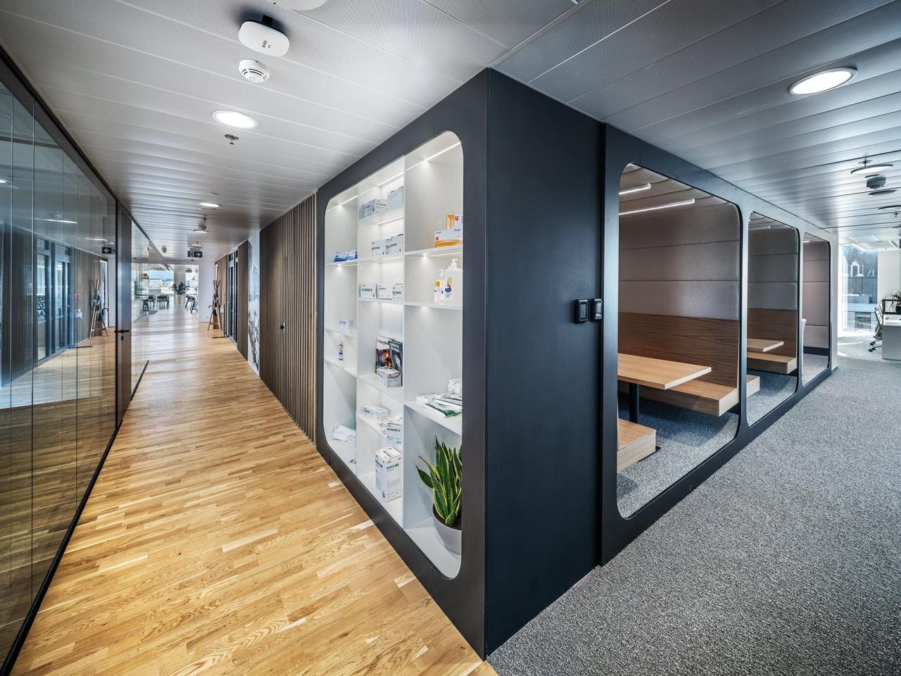 Architectural solutions for corridors: how to turn them into functional ...